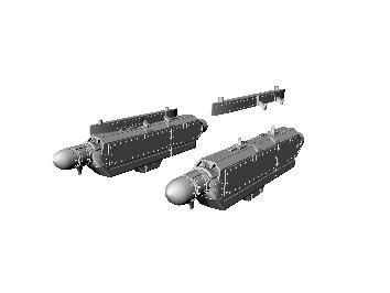 1/144 AN/ALQ-131 ECMポッド (ディープ)w/F-16用パイロン (2個)-amiami.jp-あみあみオンライン本店-