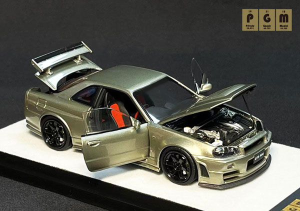 1/43 Nismo R34 GT-R Z-tune Jade Green ※フル開閉機能付-amiami.jp-あみあみオンライン本店-