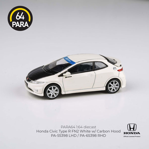1/64 ホンダ シビック Type R FN2 2007 ホワイト/カーボン RHD-amiami.jp-あみあみオンライン本店-