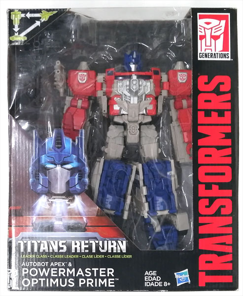 TRANSFORMERS GENERATIONS TITANS RETURN AUTOBOT APEX＆POWERMASTER ...