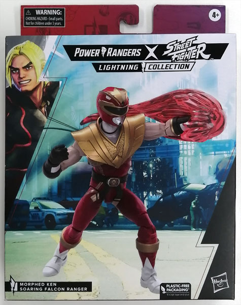 POWER RANGERS X STREET FIGHTER LIGHTNING COLLECTION MORPHED KEN SOARING ...