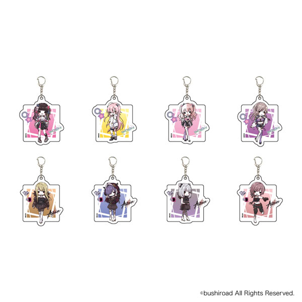 アクリルキーホルダー「D4DJ」07/UniChOrd / Abyssmare ver. グラフアートイラスト 8個入りBOX-amiami ...