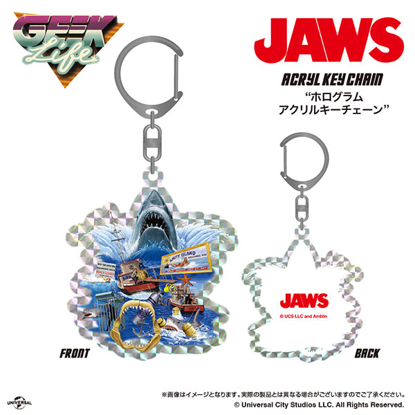 JAWS Hologram Acryl Key Chain-amiami.jp-あみあみオンライン本店-