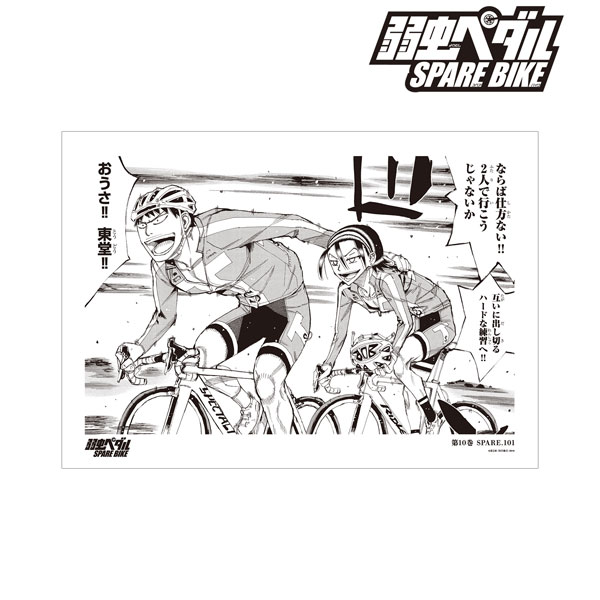 弱虫ペダル SPARE BIKE 筑士波大学 名シーン A3マット加工ポスター-amiami.jp-あみあみオンライン本店-