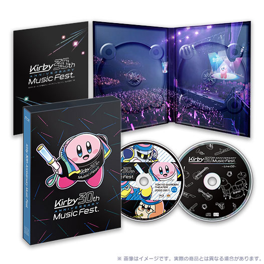 BD 星のカービィ 30周年記念ミュージックフェス Live Blu-ray ＆ Live CD-amiami.jp-あみあみオンライン本店-