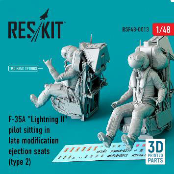 1/48 F-35Aパイロットw/後期型射出座席(タイプ2)-amiami.jp-あみあみオンライン本店-