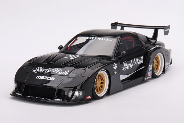 1/18 マツダ RX-7 LB-Super Silhouette リバティーウォーク ブラック-amiami.jp-あみあみオンライン本店-