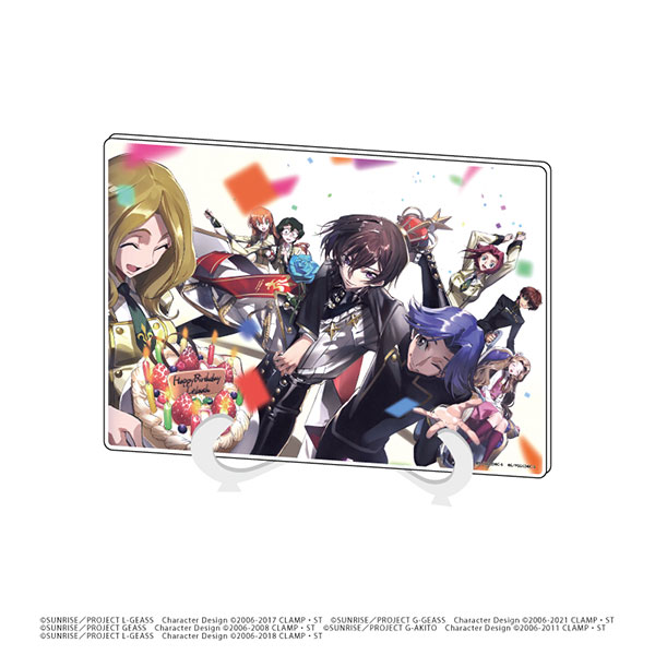 アクリルアートボード(A5サイズ)「コードギアス Genesic Re；CODE」01/集合デザイン(公式イラスト)-amiami.jp-あみあみオンライン本店-