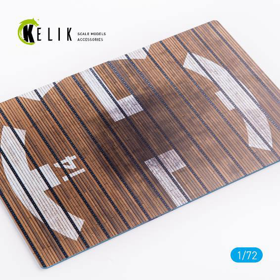 1/72 CV-45/LPH-8 ヴァリー・フォージ航空甲板 タイプ1 (280×180mm)-amiami.jp-あみあみオンライン本店-