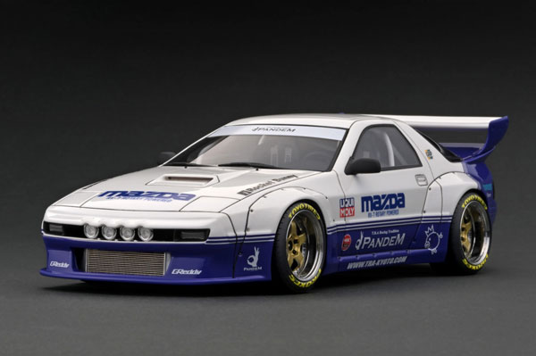 1/18 PANDEM RX-7 (FC3S) White/Purple-amiami.jp-あみあみオンライン本店-