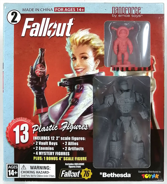 Fallout Poster Toynk Fallout Nanoforce Army Builder Figure Collection ...