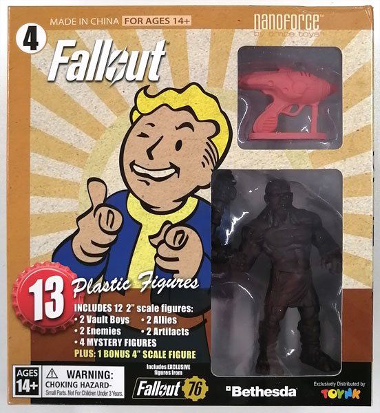 FALLOUT NANOFORCE SERIES 1 ARMY BUILDER FIGURE COLLECTION - BOXED ...