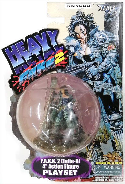 Heavy Metal FAKK2 4” Action Figure Playset F.A.K.K.2[Julie-B]-amiami.jp-あみあみオンライン本店-