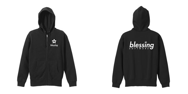 冴えない彼女の育てかた Fine blessing software ジップパーカー Ver3.0/BLACK-XXL-amiami.jp-あみあみオンライン本店-