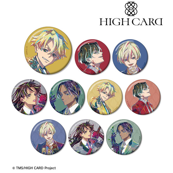 TVアニメ「HIGH CARD」 トレーディング Ani-Art 缶バッジ 10個入りBOX-amiami.jp-あみあみオンライン本店-
