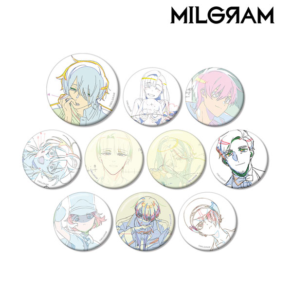 MILGRAM -ミルグラム- トレーディング原画缶バッジ ver.C 10個入りBOX-amiami.jp-あみあみオンライン本店-