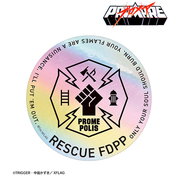 映画『プロメア』 国家救命消防局(FDPP) オーロラステッカー-amiami.jp-あみあみオンライン本店-