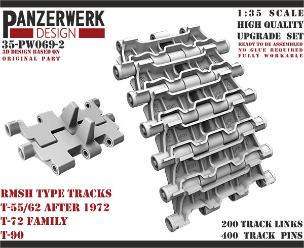 1/35 T-72/90用RMSH型1972年・可動履帯-amiami.jp-あみあみオンライン本店-