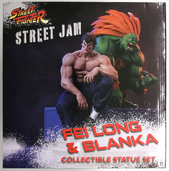 Street Fighter Fei Long and Blanka - Street Jam Statue Set-amiami.jp ...