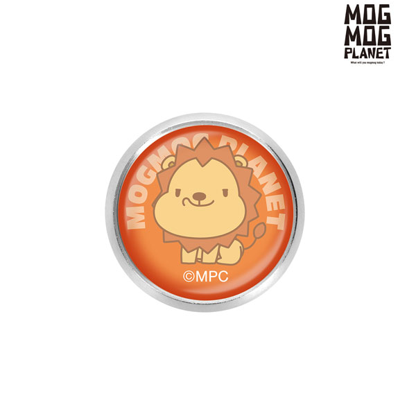 MOGMOG PLANET ライオン ガラスマグネットピンバッジ-amiami.jp-あみあみオンライン本店-