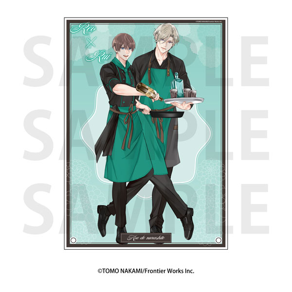 BLコミック雑誌「Daria」 アクリルパネル『声で濡らして』中見トモ-amiami.jp-あみあみオンライン本店-