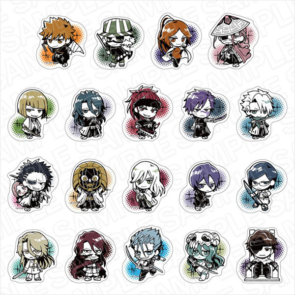 TVアニメ「BLEACH 千年血戦篇」 アクリルマグネット(ブラインド) 19個入りセット-amiami.jp-あみあみオンライン本店-