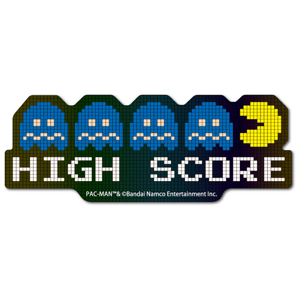 PAC-019 PAC-MAN ホログラムステッカー HIGH SCORE-amiami.jp-あみあみオンライン本店-
