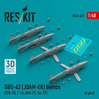 1/48 GBU-62 (JDAM-ER) 爆弾 (4個入)-amiami.jp-あみあみオンライン本店-
