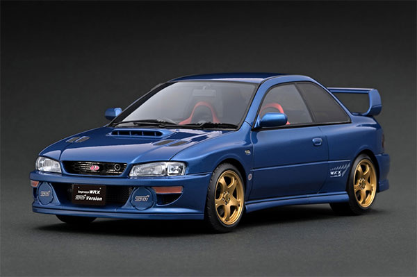 1/18 SUBARU Impreza WRX Type R STi Version V (GC8) Blue-amiami.jp-あみあみ ...