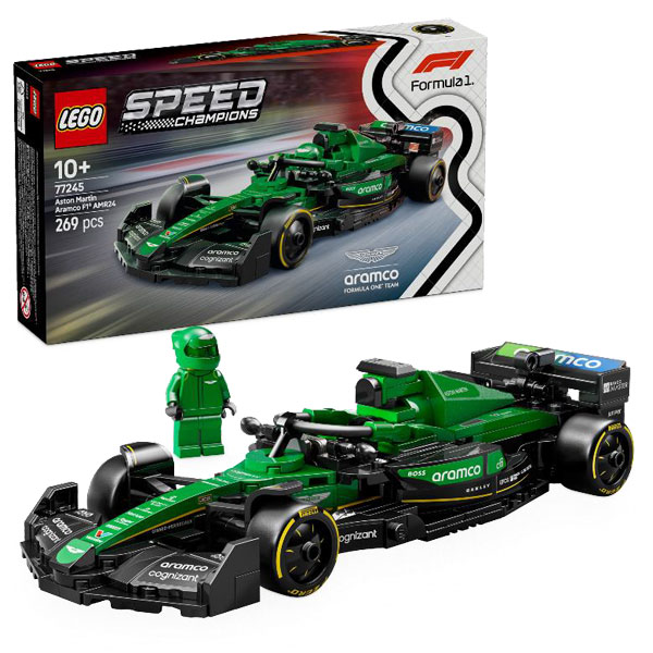 レゴ Speed Champions Aston Martin Aramco F1 AMR24 レースカー (77245)-amiami.jp ...