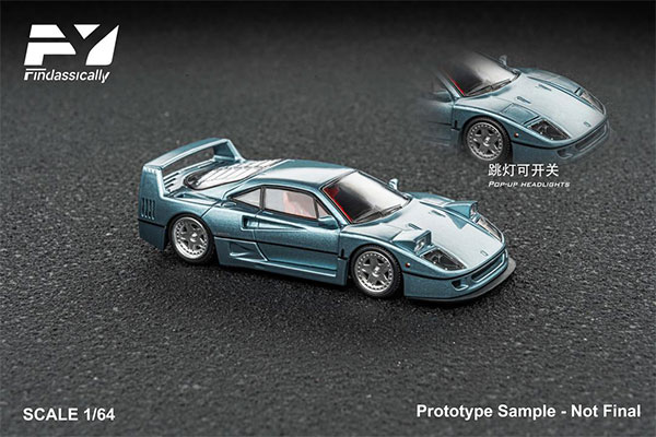 1/64 F40 Ice Blue-amiami.jp-あみあみオンライン本店-