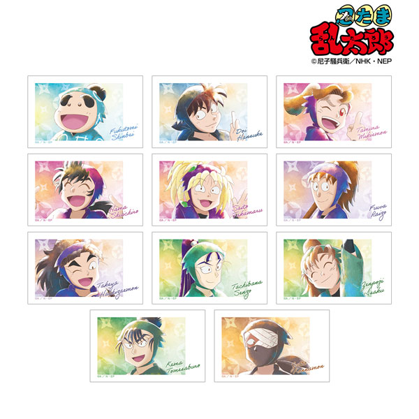 忍たま乱太郎 トレーディング Ani-Art aqua label イラストカード ver.B 11個入りBOX-amiami.jp-あみあみ ...