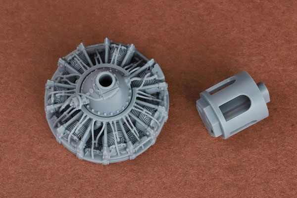 1/48 カーチス ホーク H75A-3 エンジン(アカデミー/ウルフパック用)-amiami.jp-あみあみオンライン本店-
