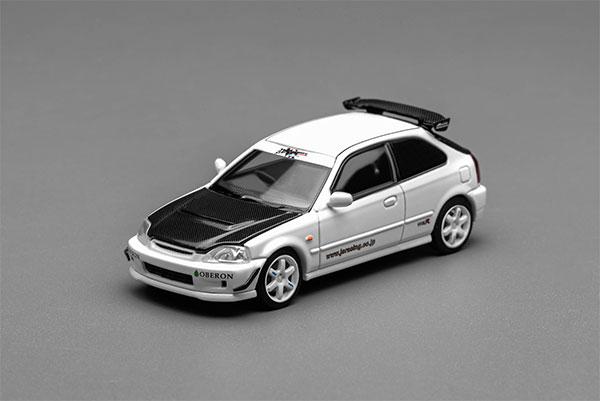 1/64 Honda Civic TYPE R (EK9) J’s Racing Livery White-amiami.jp-あみあみ ...