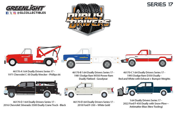 1/64 Dually Drivers Series 17 6種セット-amiami.jp-あみあみオンライン本店-