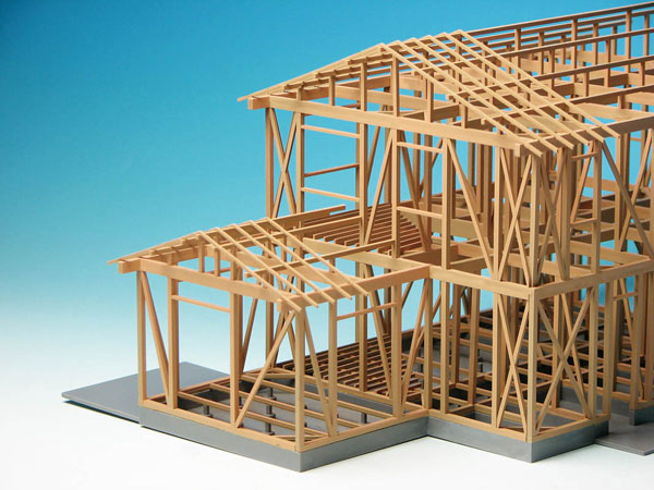 AmiAmi [Character & Hobby Shop] | Wooden Building Models 1/50 2 Class ...