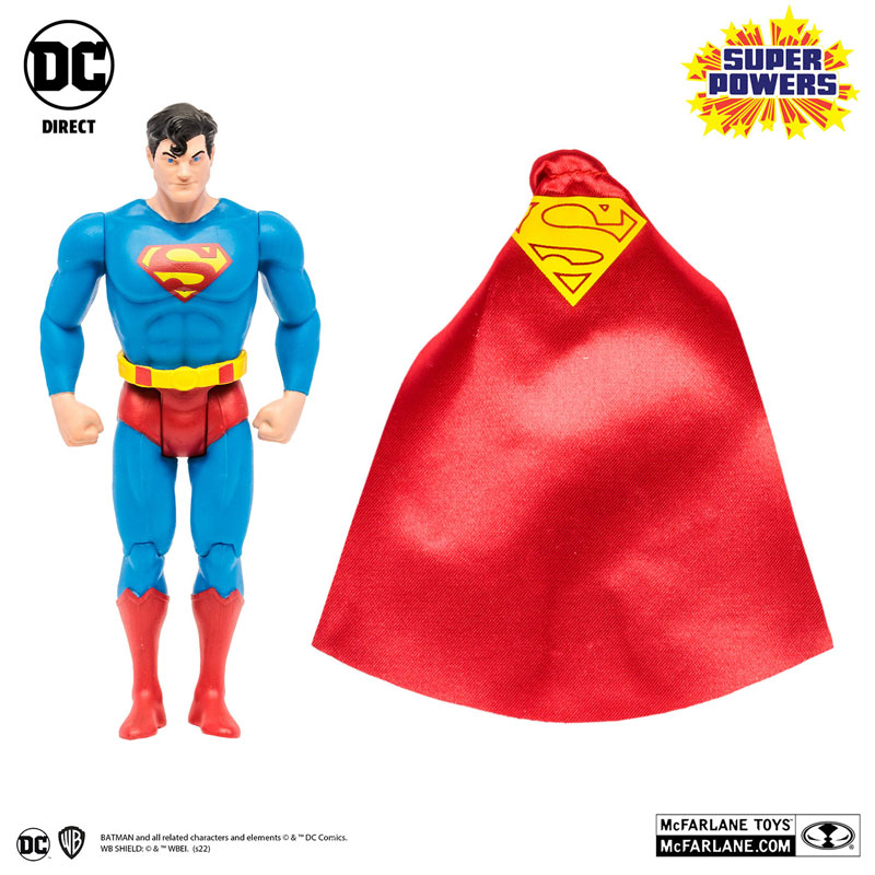 DCダイレクト 「DCスーパーパワーズ」4インチ・アクションフィギュア #01 スーパーマン[コミック/DC Rebirth]-amiami ...