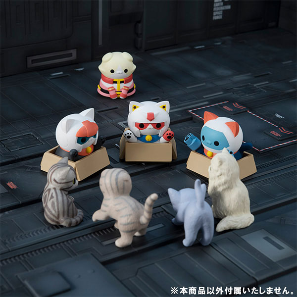 「MEGA CAT PROJECT 機動戦士ガンダム 機動戦士ニャンダム 地球連邦軍だニャー！ 8個入りBOX」予約開始 ： ホビログ フィギュア・プラモ情報