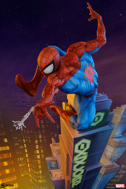 "Marvel Comics" Premium Format Figure Spider-Man (Oscorp) [Sideshow ...