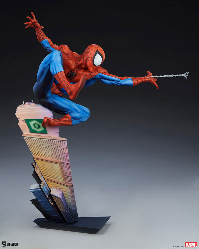 "Marvel Comics" Premium Format Figure Spider-Man (Oscorp) [Sideshow ...