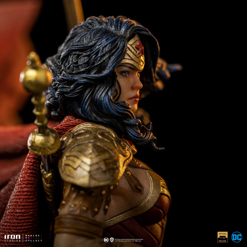 Statue Deluxe Art Scale Wonder Woman (Unleashed) [Comic] [Iron Studios ...