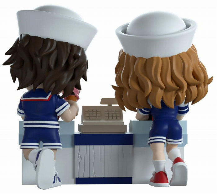ストレンジャー・シングス 未知の世界/ Scoops Ahoy スティーブ＆ロビン ビニールフィギュア セット-amiami.jp-あみあみ ...