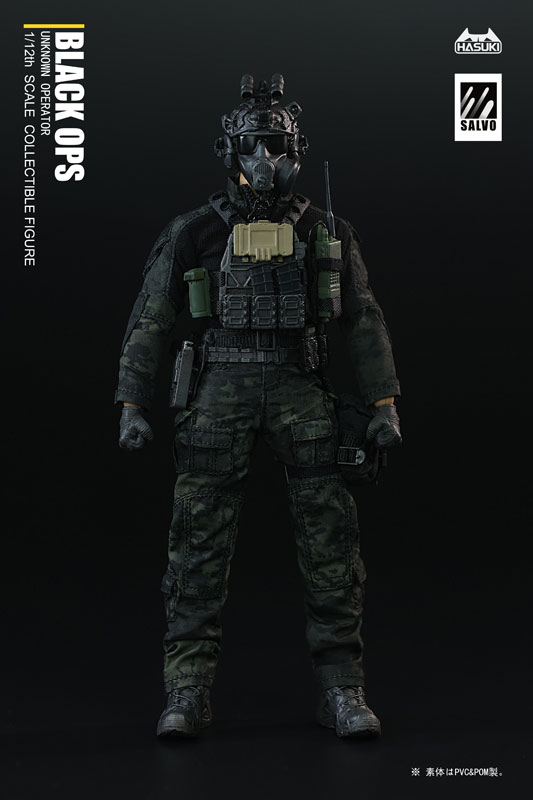 SALVOシリーズ SA01 ブラックオペレーションズ 1/12 完成品アクションフィギュア-amiami.jp-あみあみオンライン本店-