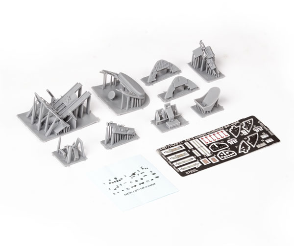 1/48 F4F-3w/光学式照準器 エッセンシャルパーツセット (エデュアルド用)-amiami.jp-あみあみオンライン本店-