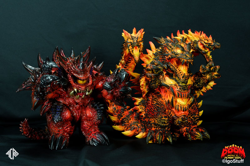 KAIJU DOOM Battle of the Demon Gods！ 『TURTLE DEMON』＆『LIZARD DEMON ...