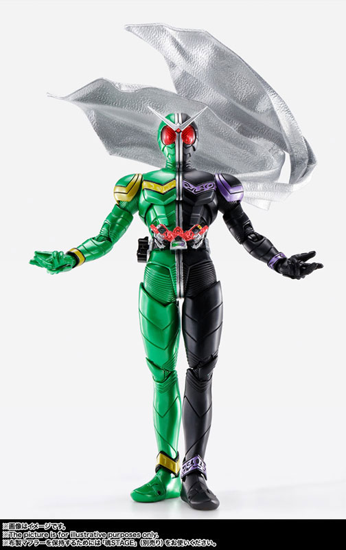 S.H.Figuarts(真骨彫製法) 仮面ライダーW サイクロンジョーカー 風都探偵アニメ化記念(再販版) 『風都探偵』-amiami.jp ...