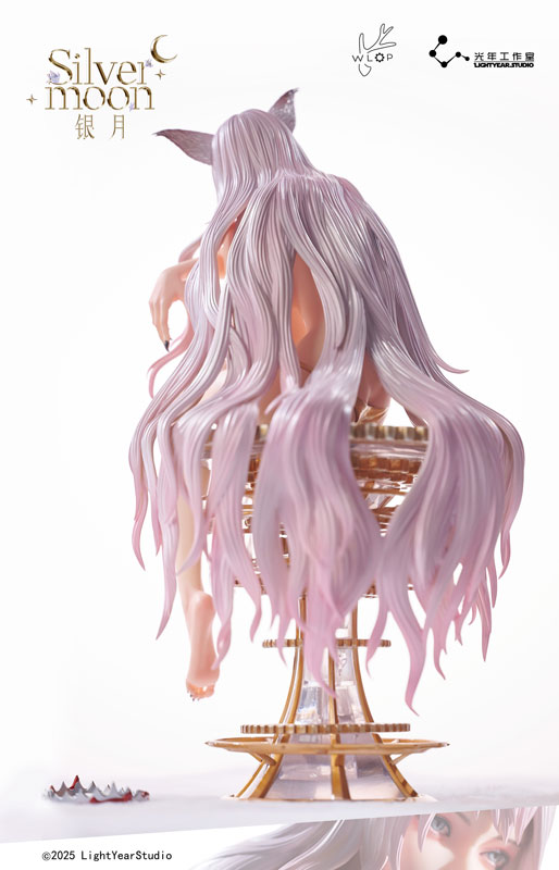 【特典】LightYear Studio 「夭梦」 銀月シルバームーン 1/4 スタチュー ピュアエディション-amiami.jp-あみあみ ...