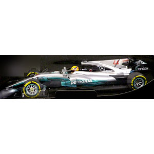 1/18 メルセデス AMG ペトロナス フォーミュラ ワン チーム F1 W08 EQ POWER+ ルイス・ハミルトン 2017 ...