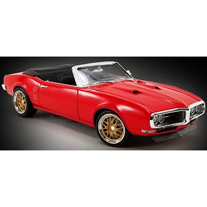 1/18 1968 Pontiac Firebird Convertible Restomod - Candy Red-amiami.jp ...