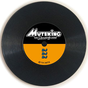 MUTEKING THE Dancing HERO レコードコースター DJ-amiami.jp-あみあみオンライン本店-